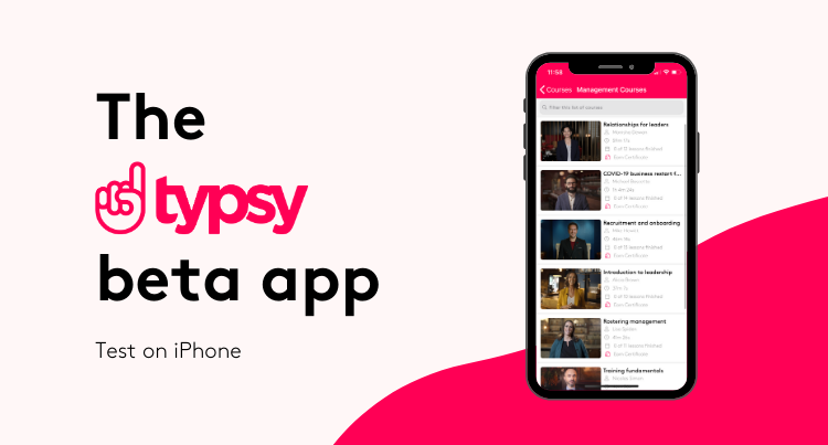 The new Typsy app is now in BETA testing!